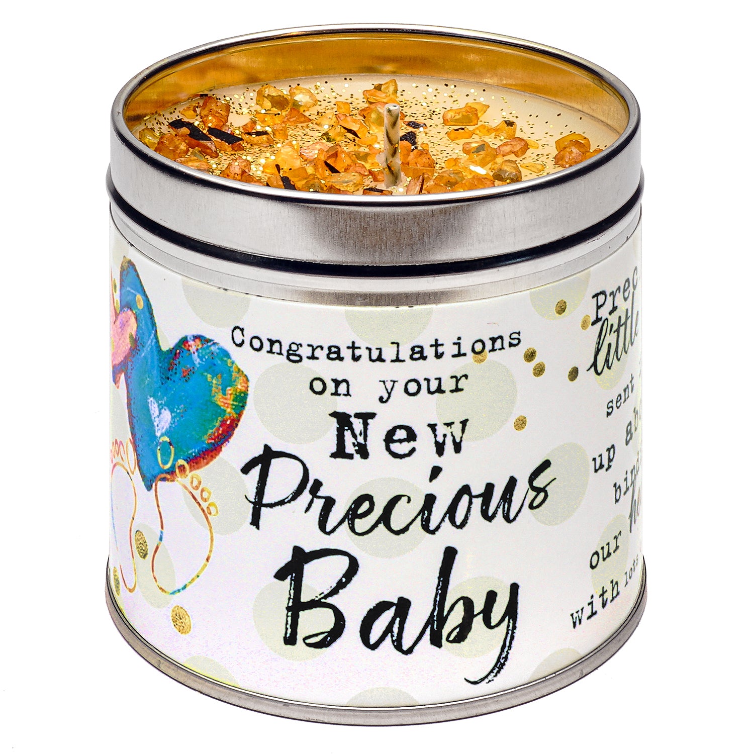 New Baby Candle – Just Love Studio UK